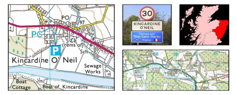 Maps – Kincardine O'Neil -Village Website